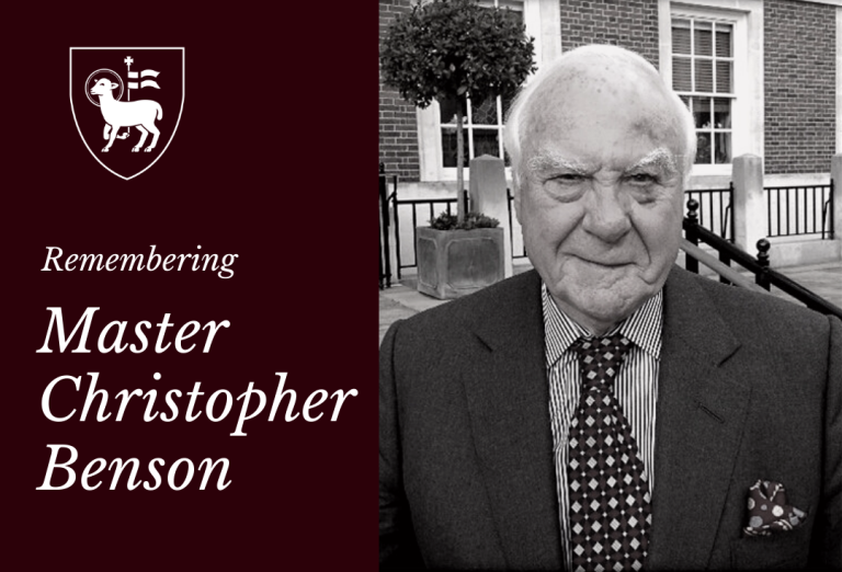 Remembering Master Christopher Benson | Middle Temple