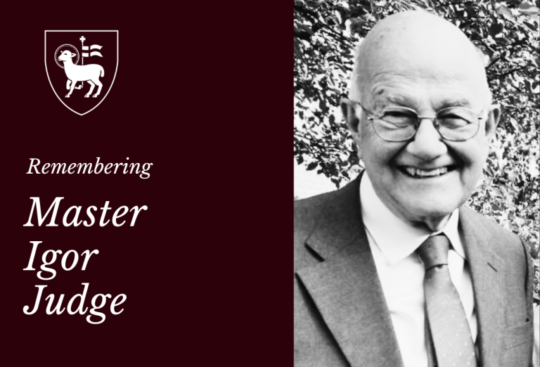 In Memoriam Master Igor Judge | Middle Temple